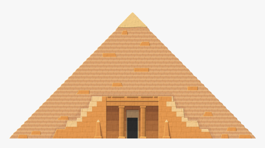 Two Dimensional Pyramid - Pyramids Egypt Png, Transparent Png ...