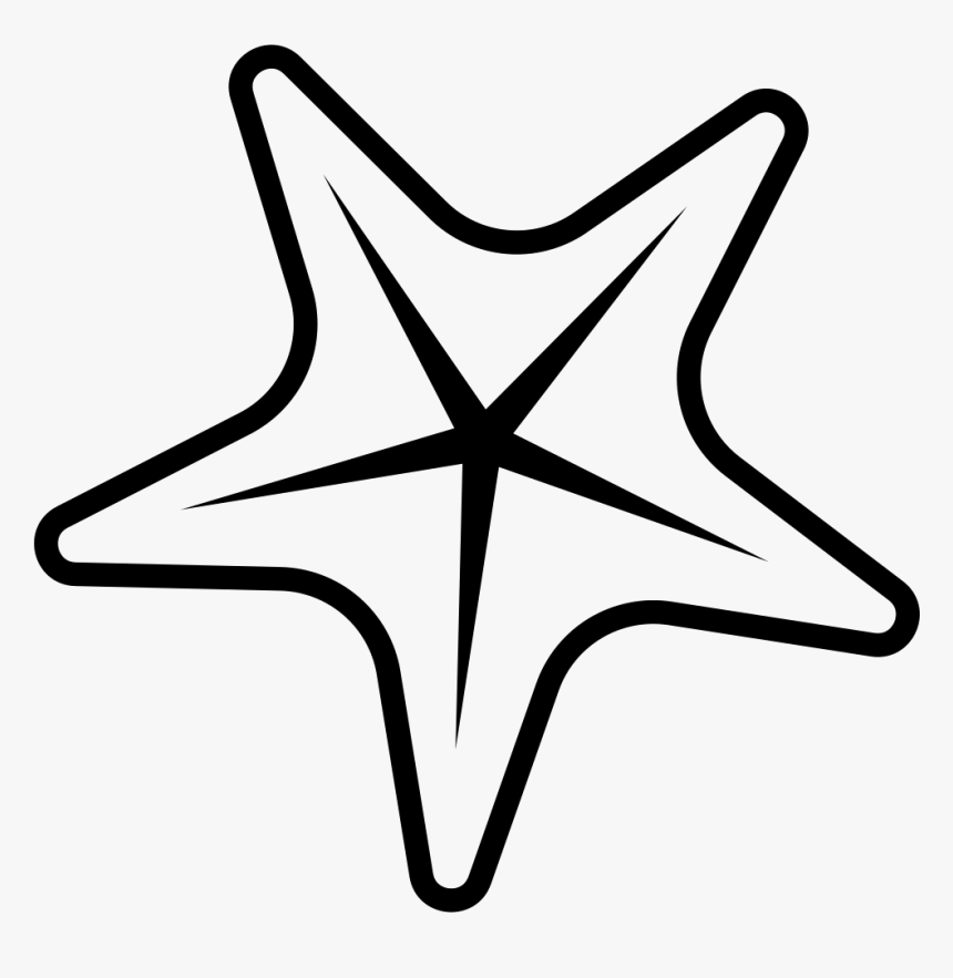 Starfish - Starfish Icon Vector Png, Transparent Png , Transparent Png ...