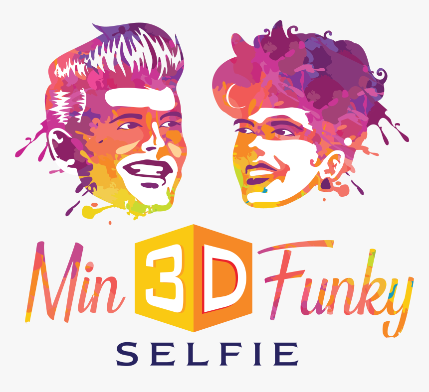 3d Funky Selfie Logo - Graphic Design, HD Png Download , Transparent Png Image - PNGitem