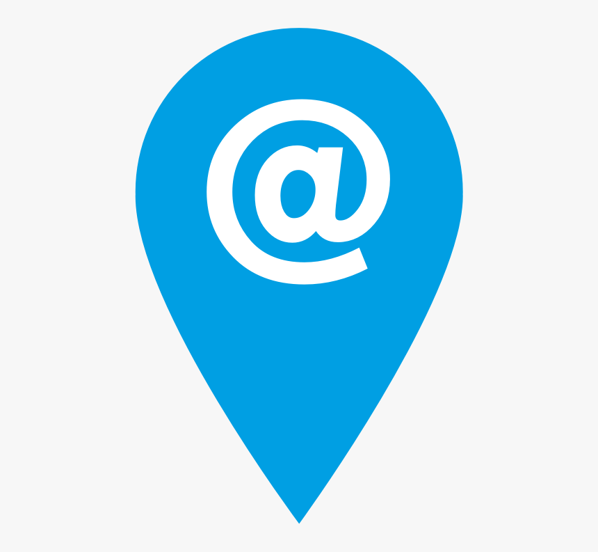 Blue Email Icon - Location Email Icon Png, Transparent Png ...