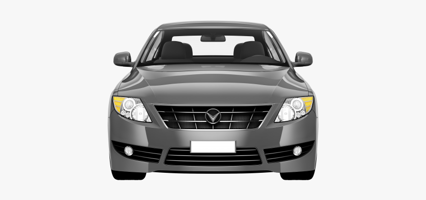 Front View Sedan Car, HD Png Download , Transparent Png Image - PNGitem