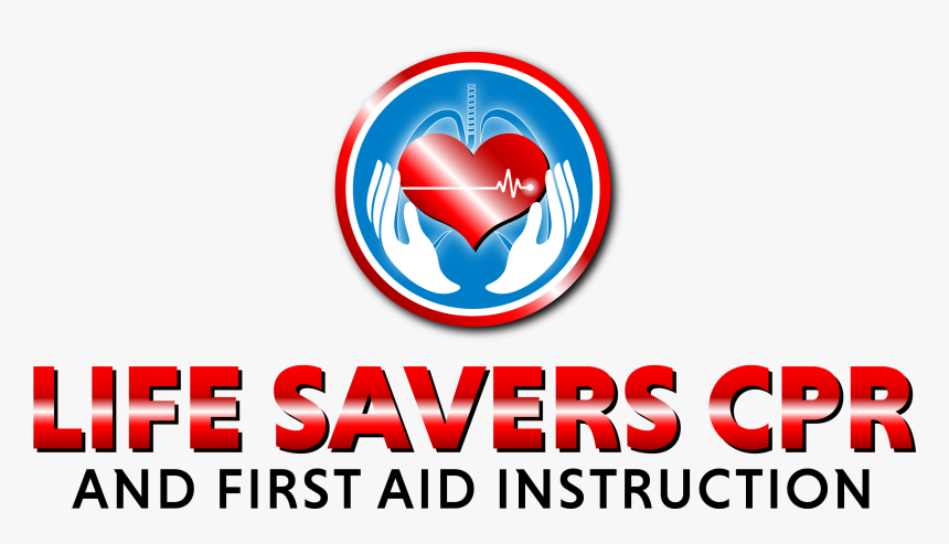 Life Savers Cpr & First Aid Instruction Logo - Emblem, HD Png Download ...