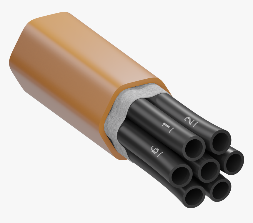 Indoor Riser Rated Tube Cable - Handgun, HD Png Download , Transparent ...