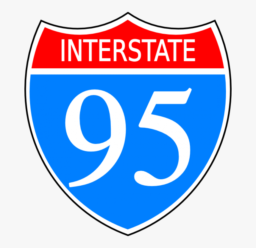Interstate 95 Sign Clipart, HD Png Download , Transparent Png Image ...
