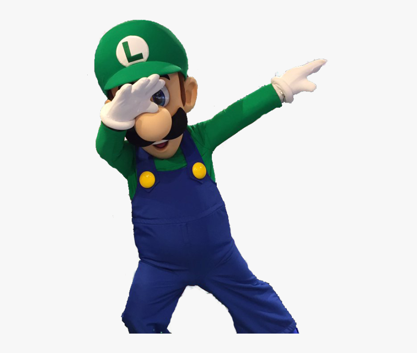 Dabbing Luigi, HD Png Download , Transparent Png Image - PNGitem
