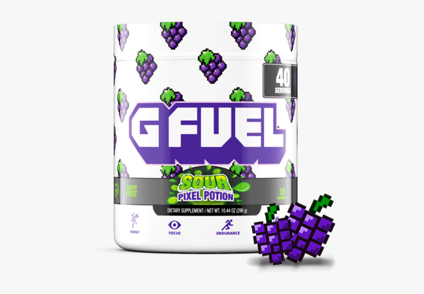G Fuel Energy- Sour Pixel Potion - Gfuel Pixel Potion, HD Png Download ...