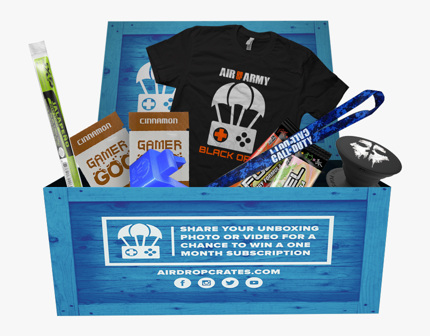 Air Drop Crate Call Of Duty, HD Png Download , Transparent Png Image ...