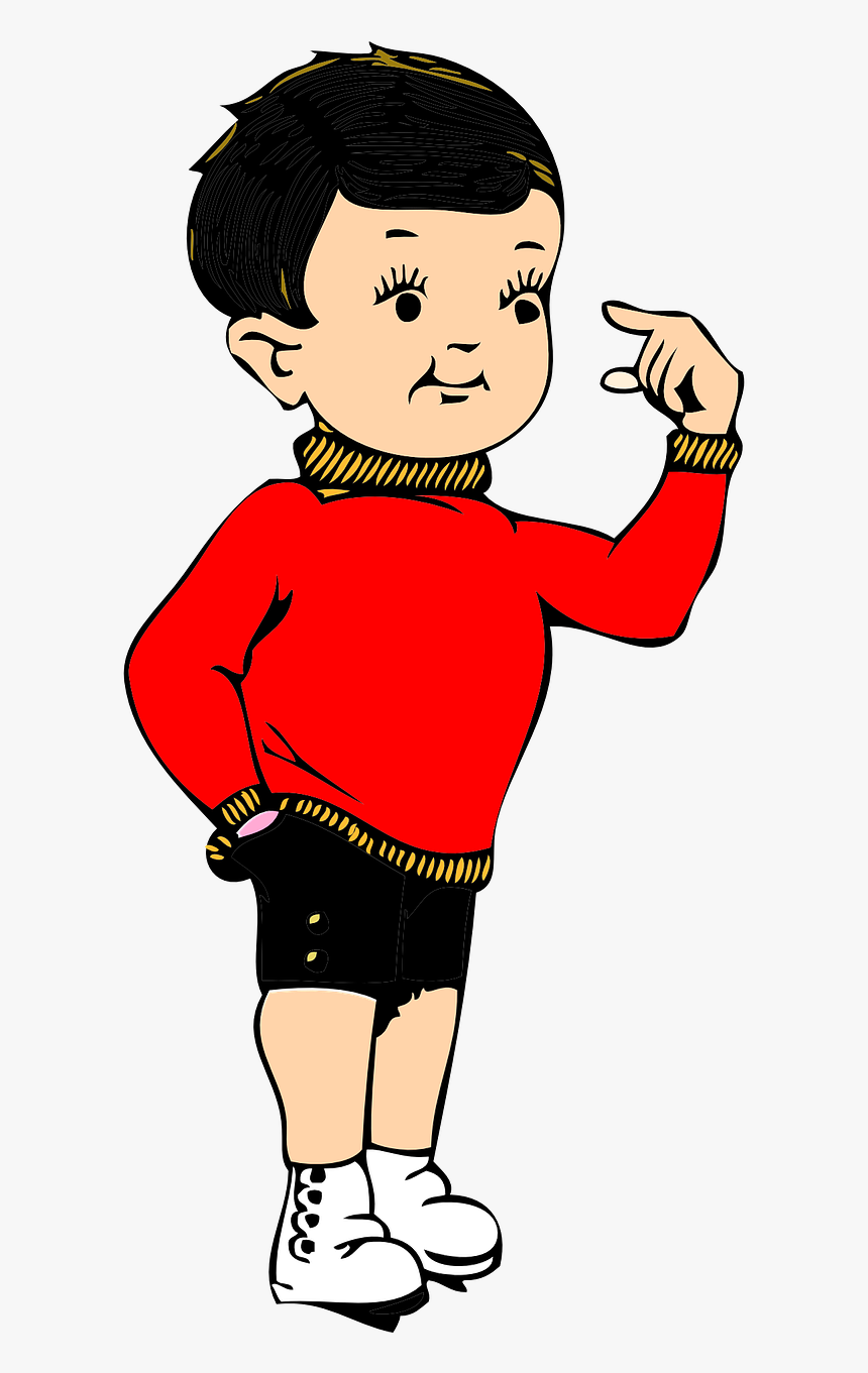 Boy Pointing Me Clipart, HD Png Download , Transparent Png Image - PNGitem