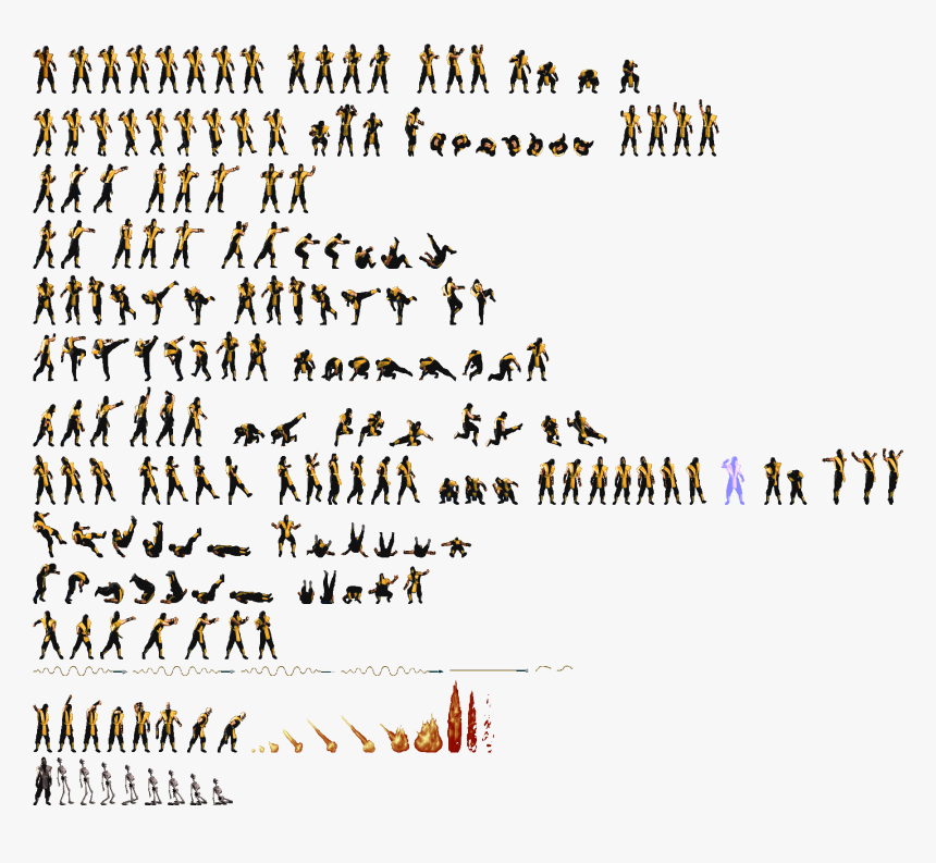 Mortal Kombat 3 Sprites