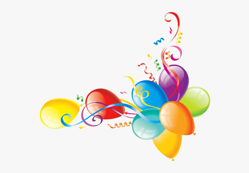 Corner Birthday Balloons Png, Transparent Png , Transparent Png Image ...