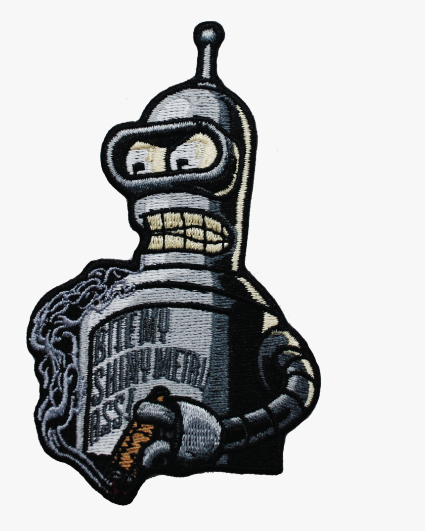 Bender Bending Rodriguez Patch - Bender Rodriguez Morale Patch, HD Png ...