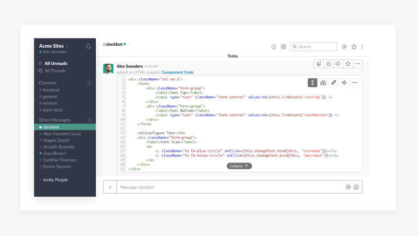 Slack Code Snippet, HD Png Download , Transparent Png Image - PNGitem
