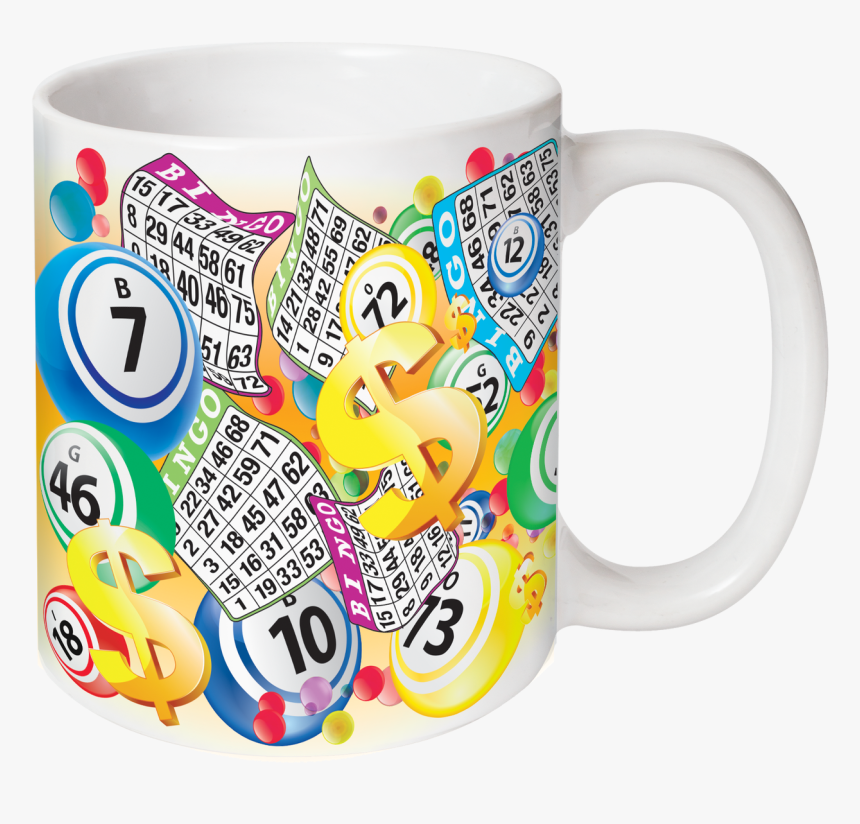 Balls And Bingo Sheets Mug - Mug, HD Png Download , Transparent Png ...