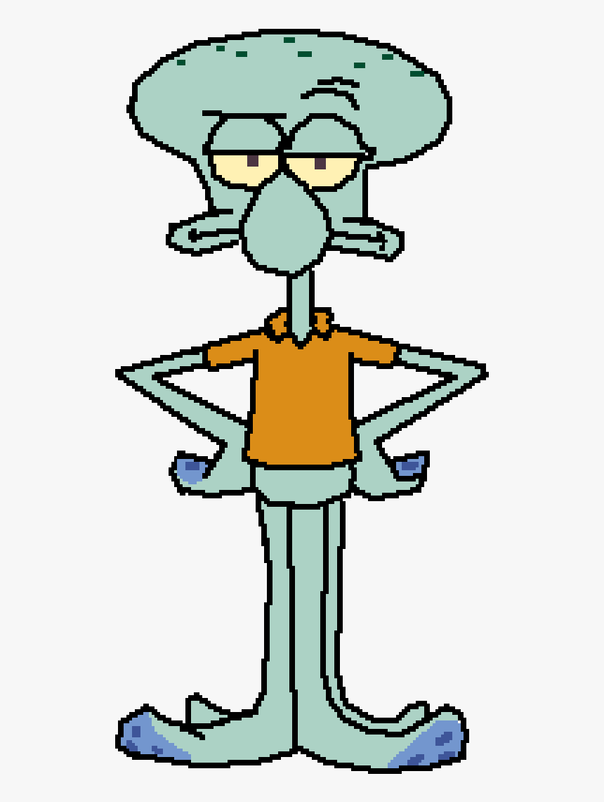 Squidward Transparent Background, HD Png Download , Transparent Png ...