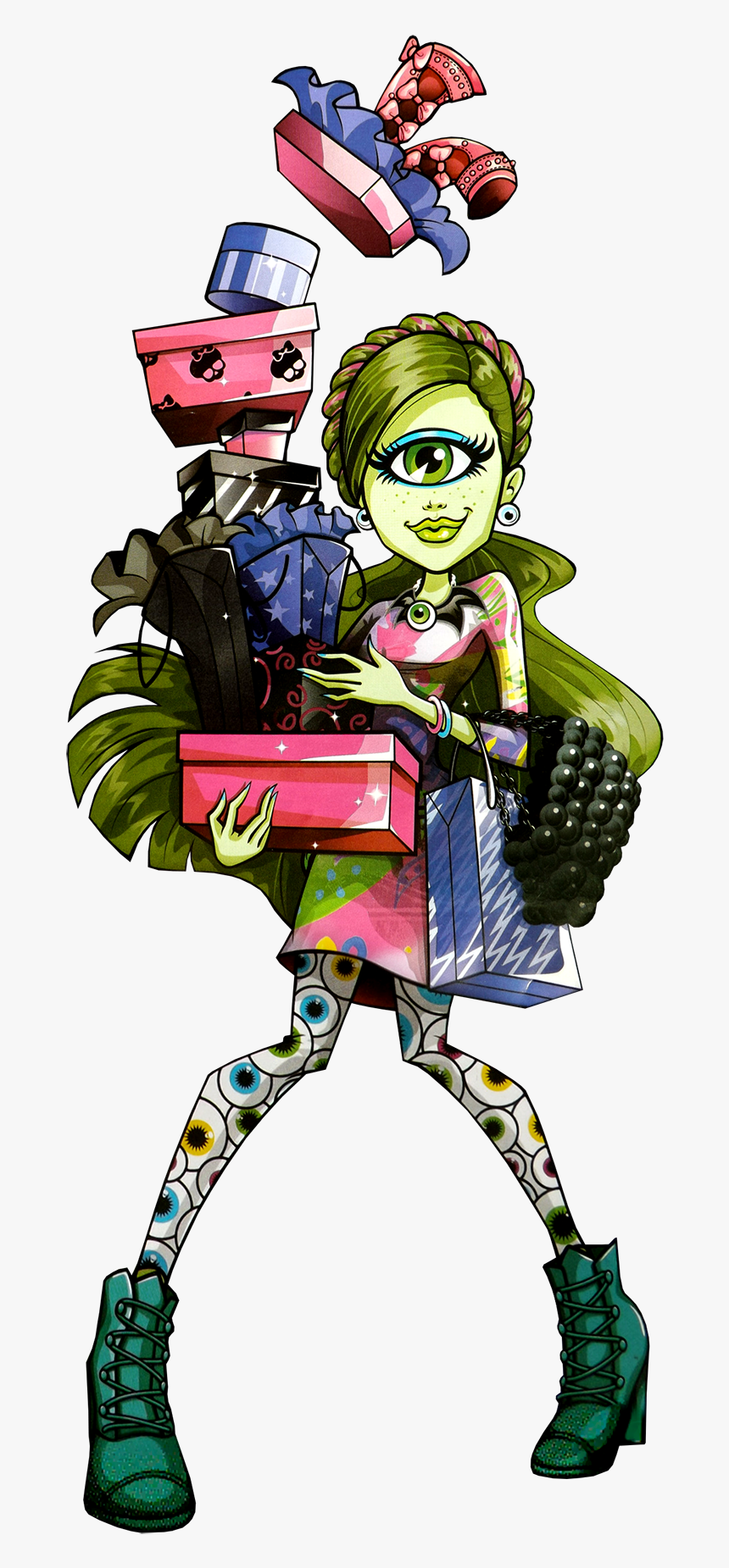 Transparent Monster High Png - Monster High I Love Fashion Iris, Png ...