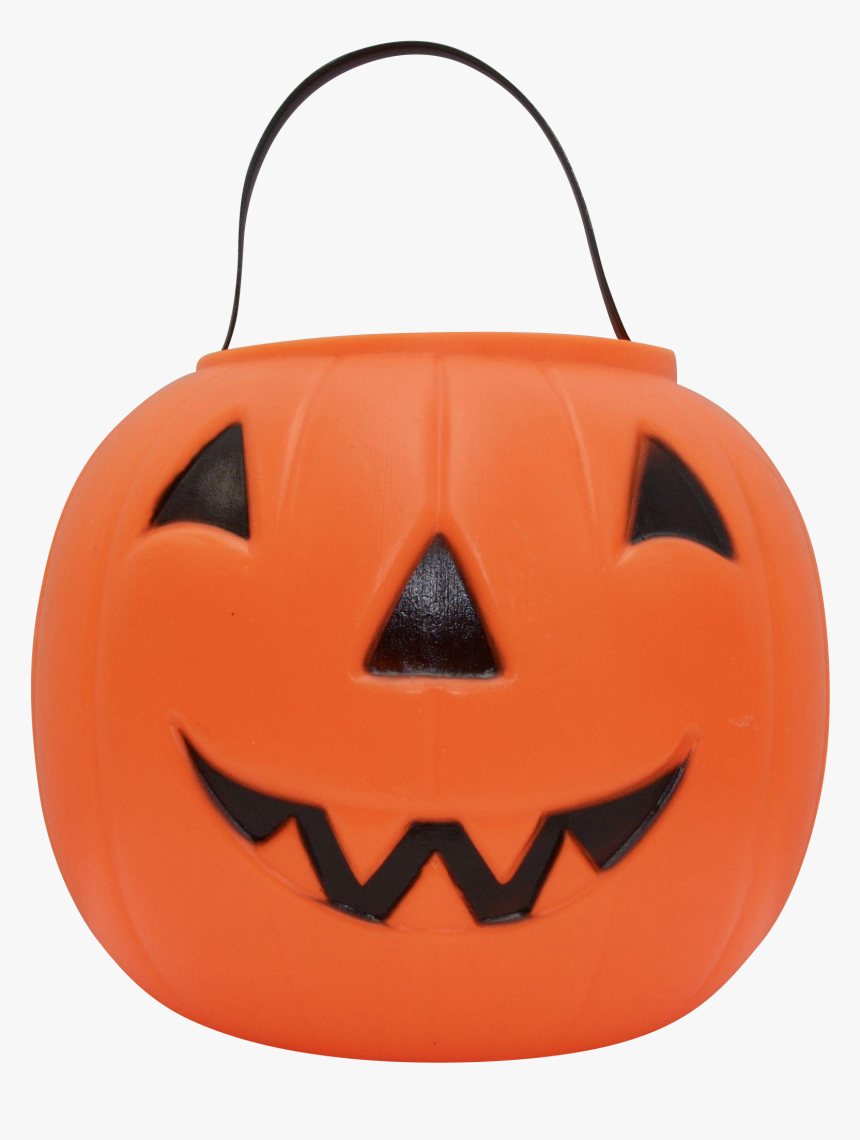 Clipart Pumpkin Pail - Trick Or Treat Bucket Png, Transparent Png ...