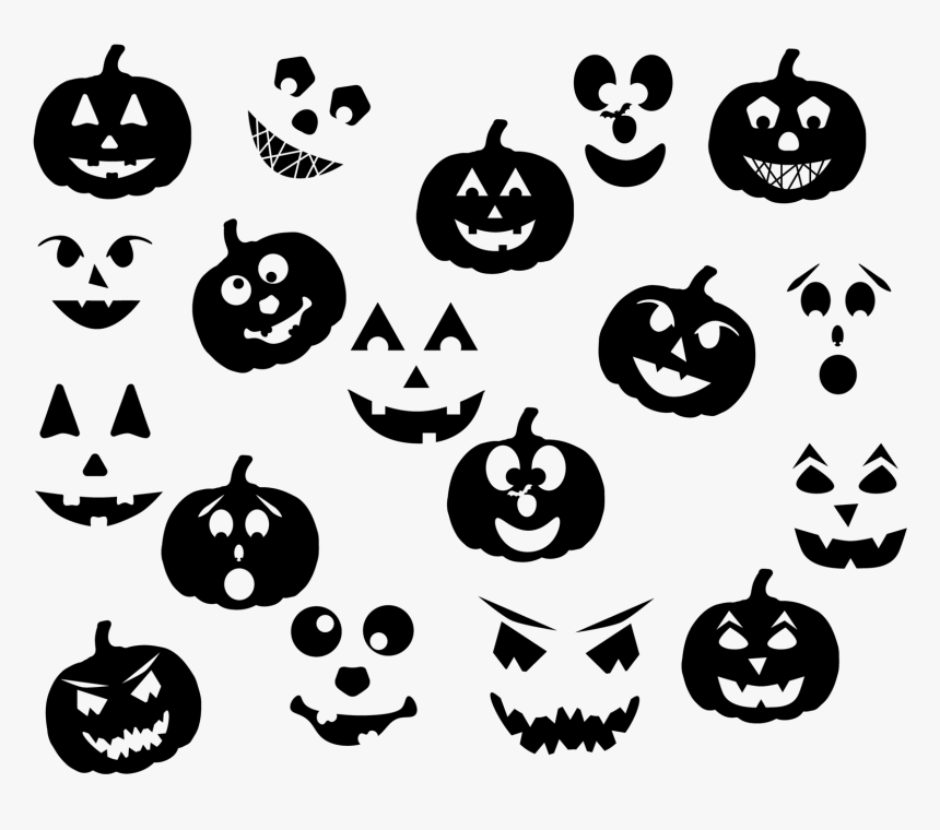 Jack O Lantern Faces, HD Png Download , Transparent Png Image - PNGitem