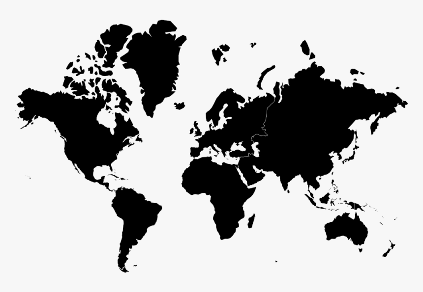 World Map Vector Large, HD Png Download , Transparent Png Image - PNGitem