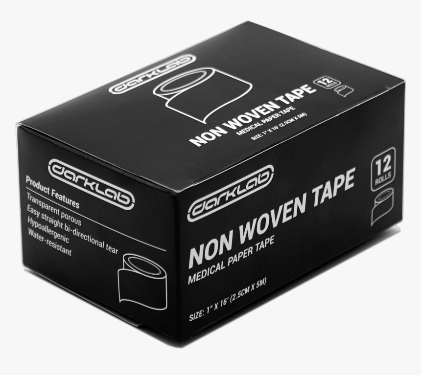 Darklab Non Woven Paper Tape - Box, HD Png Download , Transparent Png ...