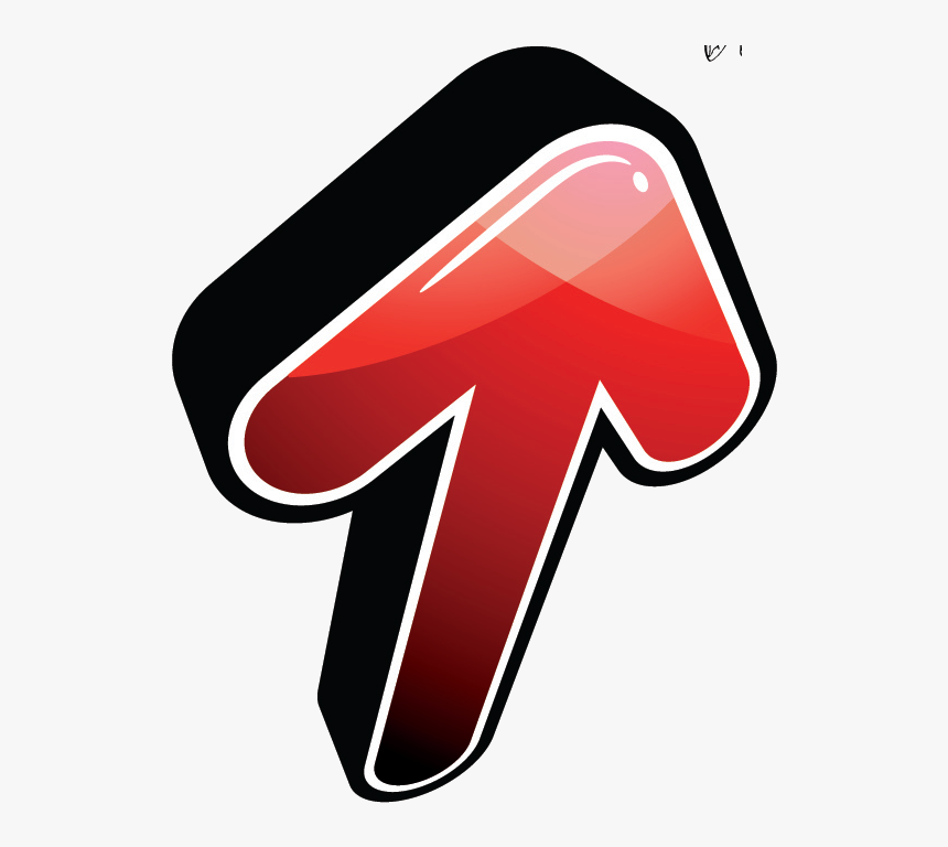 3d Arrow , Png Download - Seta Png Cima Render, Transparent Png ...