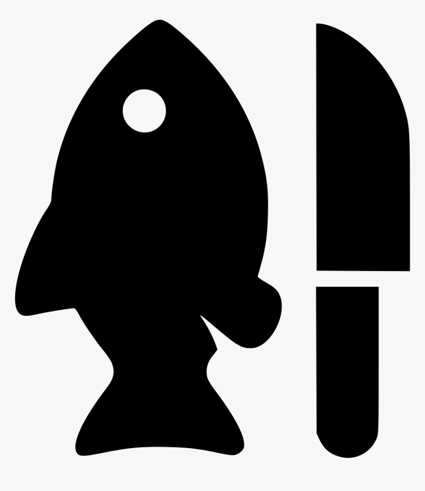 Fish And Knife, HD Png Download , Transparent Png Image - PNGitem