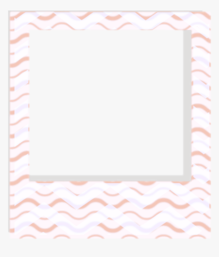 Polaroid Frame Frames Pinksquare Pink Square Ftesticker - Picture Frame ...