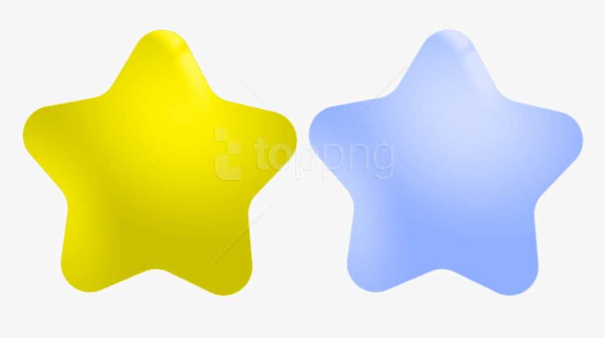 Free Png Download Cartoon Stars Transparent Clipart - Blue Cartoon Star ...