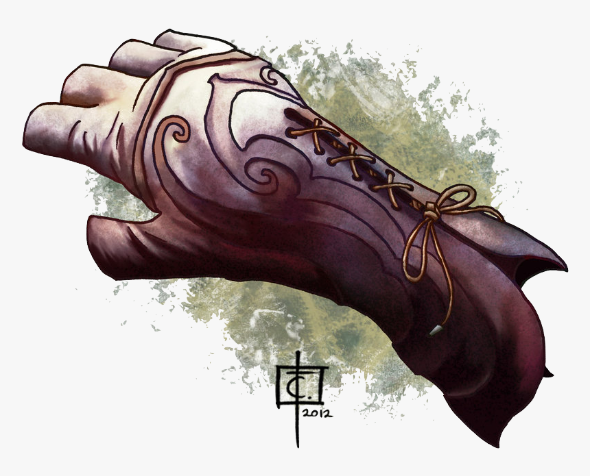 Magic The Gathering Gauntlet - D&d Gloves, HD Png Download ...