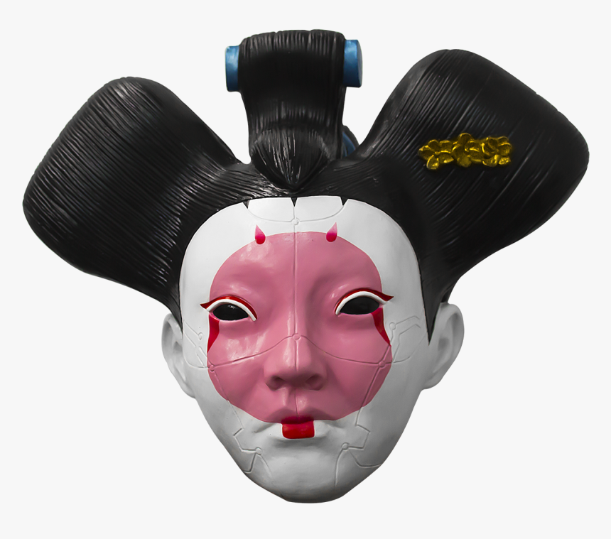 10246 - Geisha Mask, HD Png Download , Transparent Png Image - PNGitem