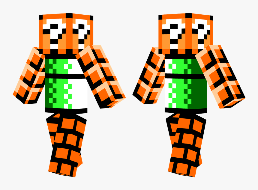 Minecraft Skins All Blocks, HD Png Download , Transparent Png Image ...