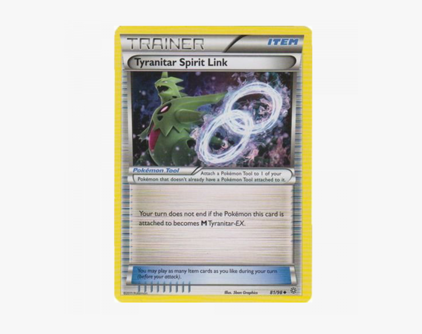 Pokemon Card Charizard Spirit Link, HD Png Download , Transparent Png ...