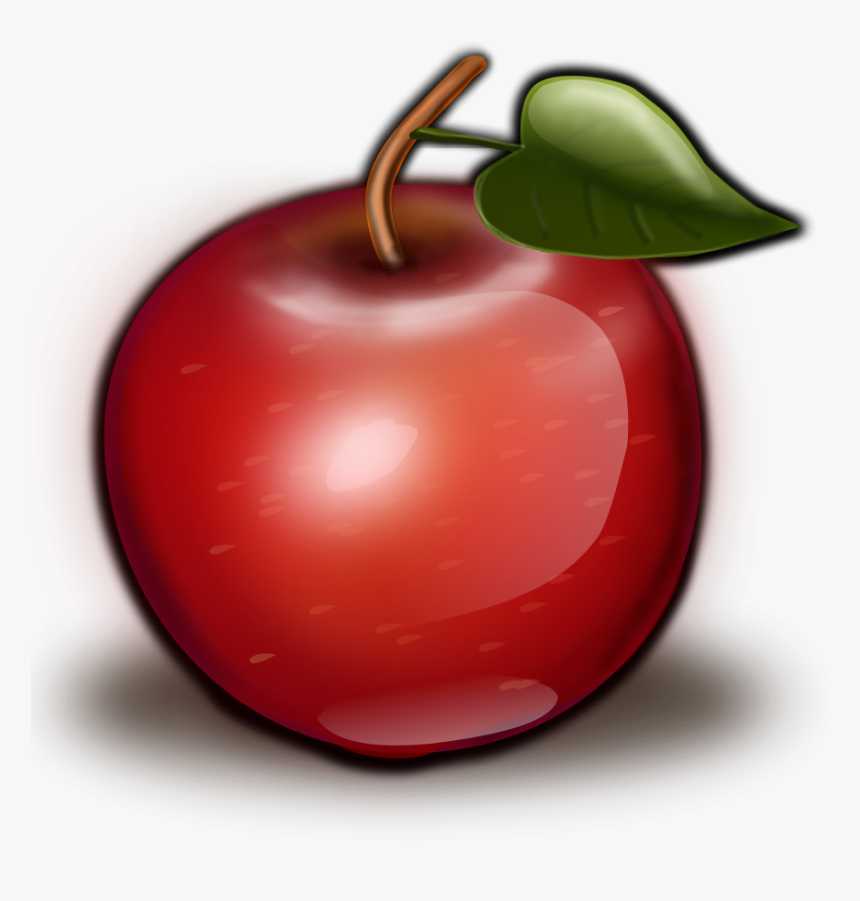 Red Apple Ii Clipart - Transparent Background Teachers Apple Clipart ...