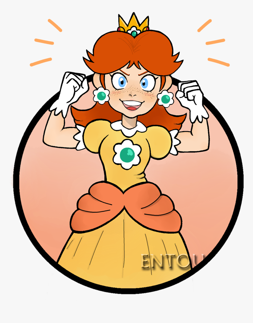 I Love Princess Daisy - Cartoon, HD Png Download , Transparent Png ...
