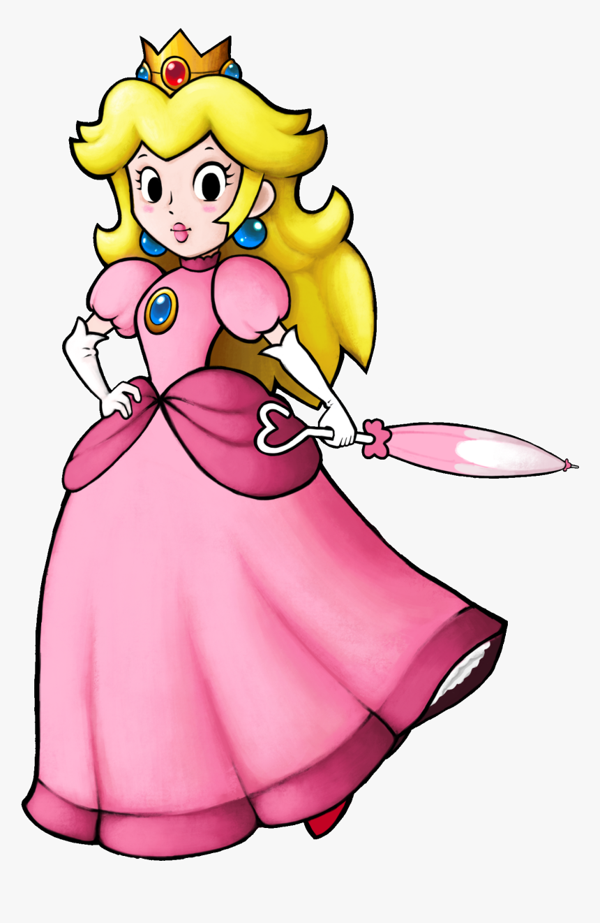 Transparent Princess Peach