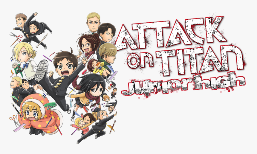 Attack On Titan Junior High Logo, HD Png Download , Transparent Png ...