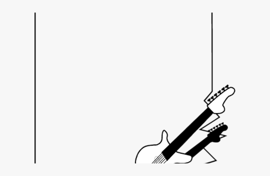 Border Clipart Music - Guitar Border, HD Png Download , Transparent Png ...