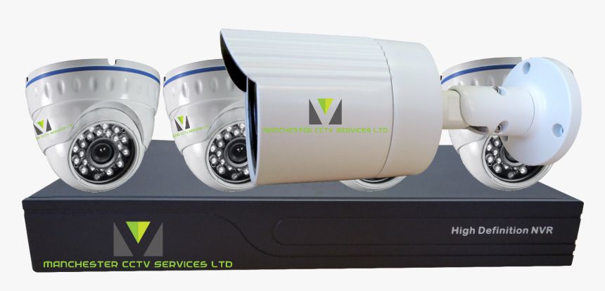 5 Camera And Nvr With Branding - Cctv Camera Hd Images Logos, HD Png ...