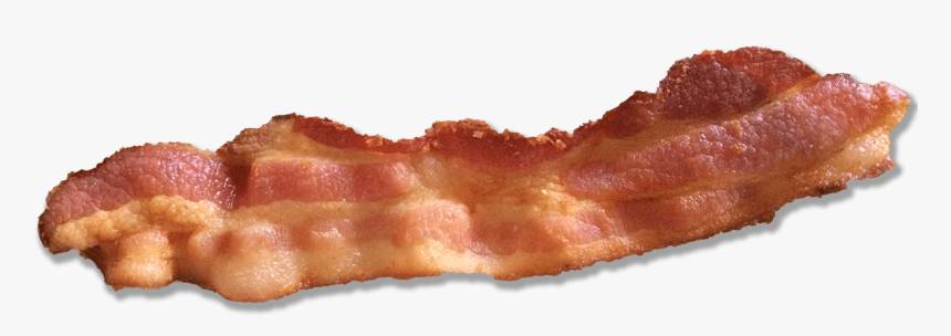 Transparent Bacon Png - Single Strip Of Bacon, Png Download ...