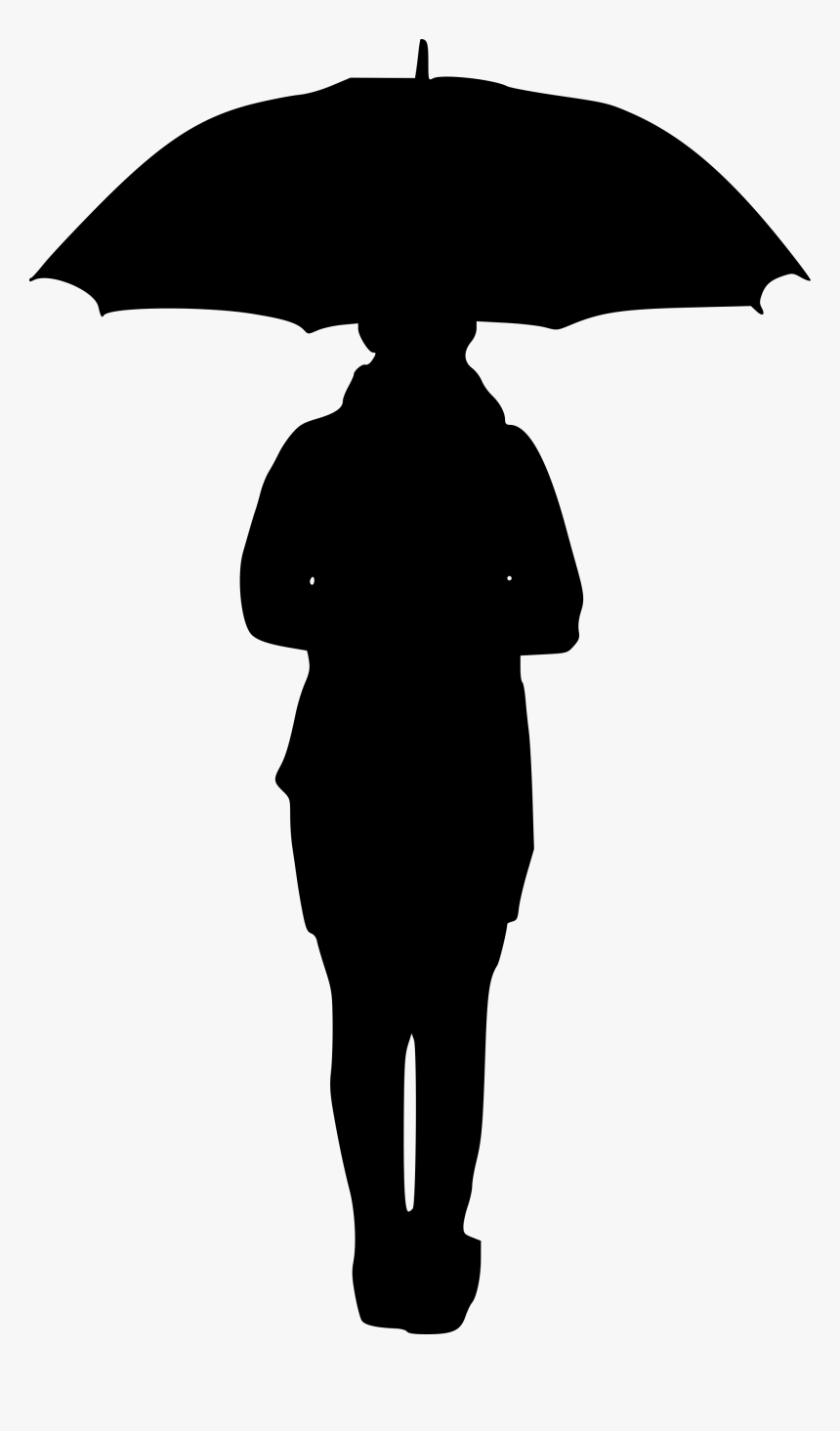Person With A Umbrella, HD Png Download , Transparent Png Image - PNGitem