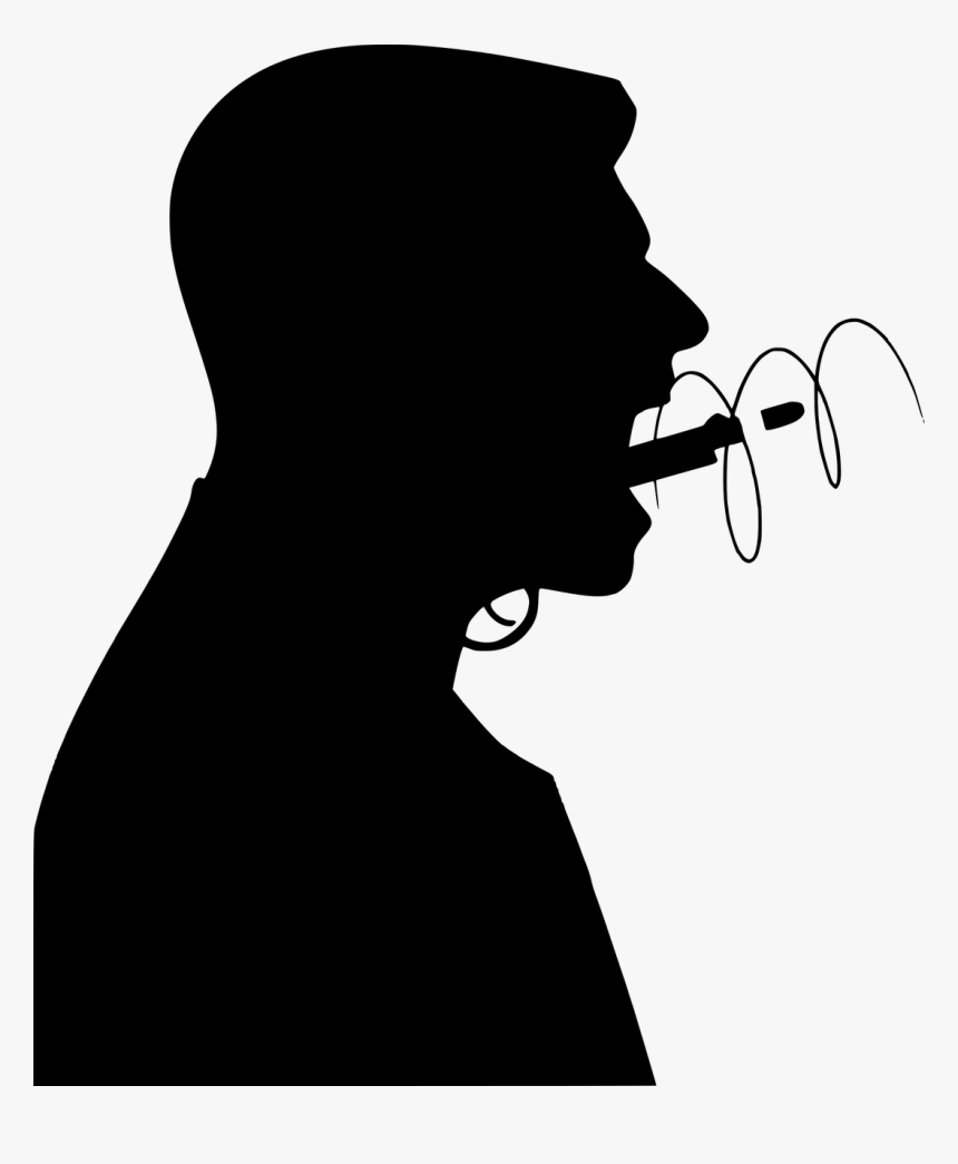 Angry, Scream, Emotion, Mouth, Gun, Rude, Hate, Shout, - Silhouette ...