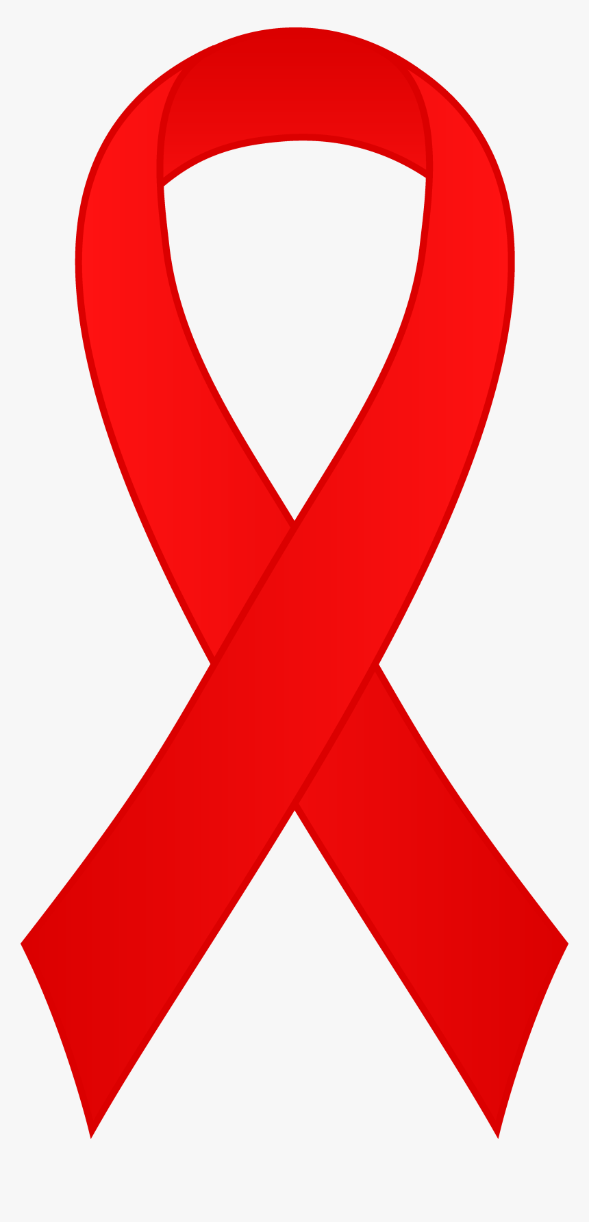 Red Awareness Ribbon Clipart, HD Png Download , Transparent Png Image ...