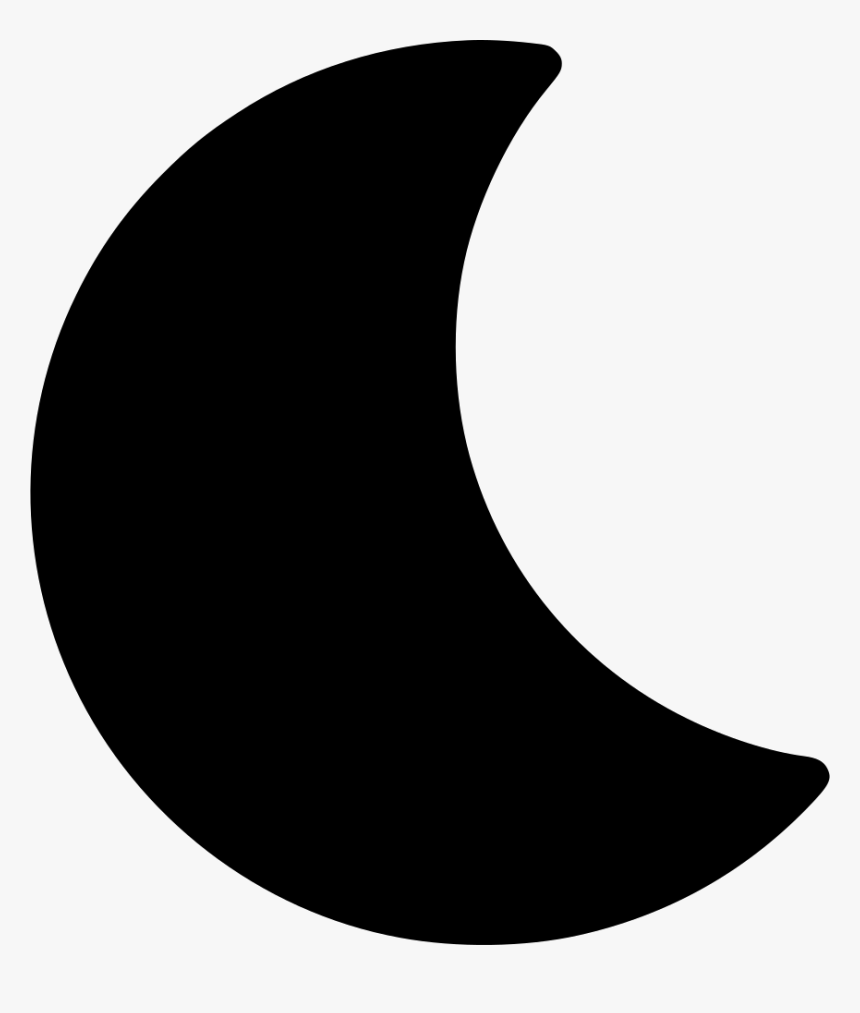Half Moon Png - Black Half Moon Png, Transparent Png , Transparent Png ...