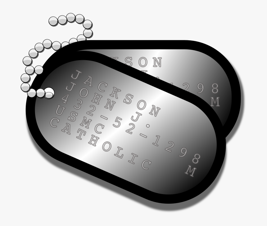 Blank Dog Tag Png, Transparent Png , Transparent Png Image - PNGitem