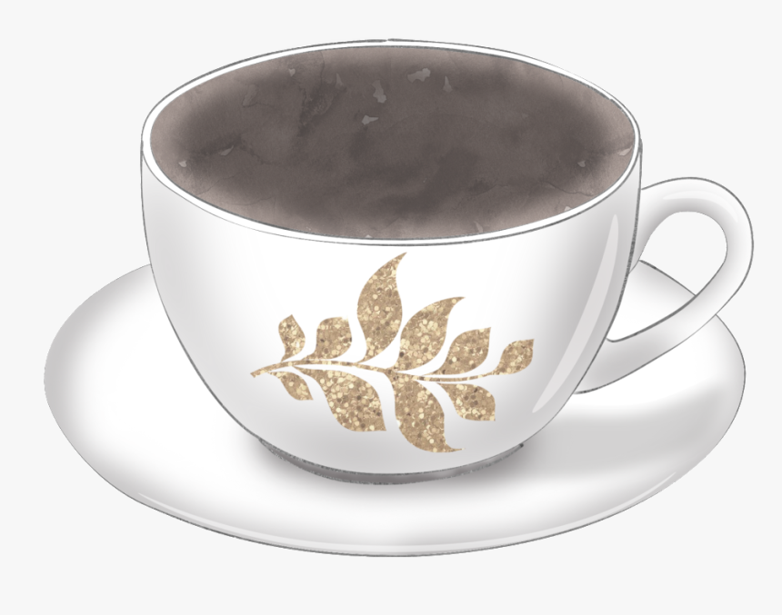 Elegant Coffee Cup Cartoon Transparent - Coffee Cup, HD Png Download ...