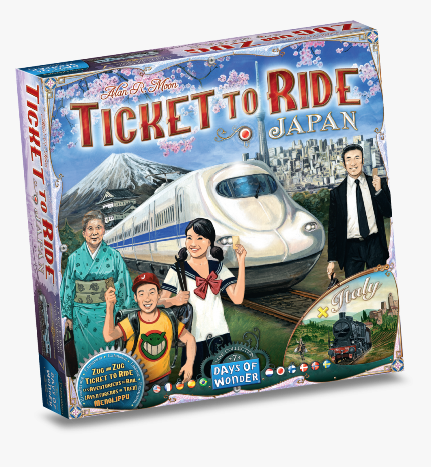 Ticket To Ride Japan Italy, HD Png Download , Transparent Png Image ...