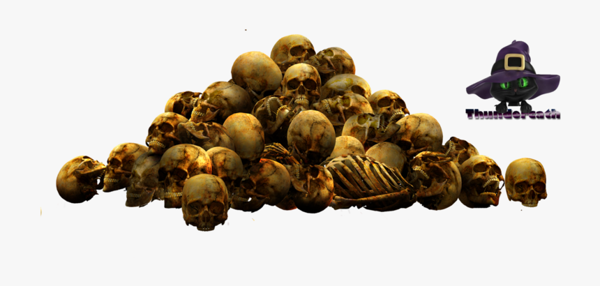 Skull Pile Png - Pile Of Skulls Png, Transparent Png , Transparent Png ...