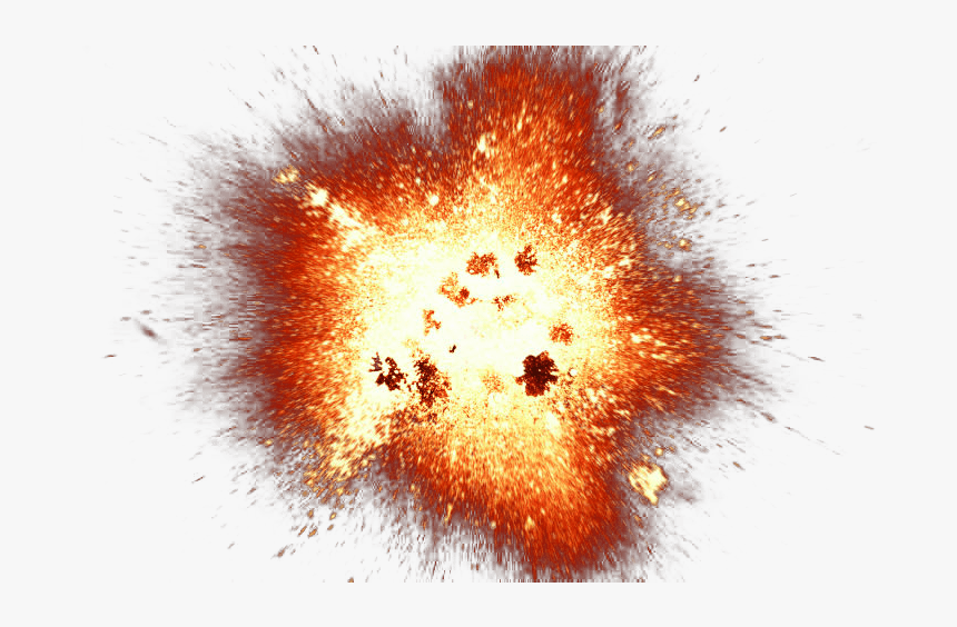 Explosion And Sparks - Transparent Background Explosion Png, Png ...