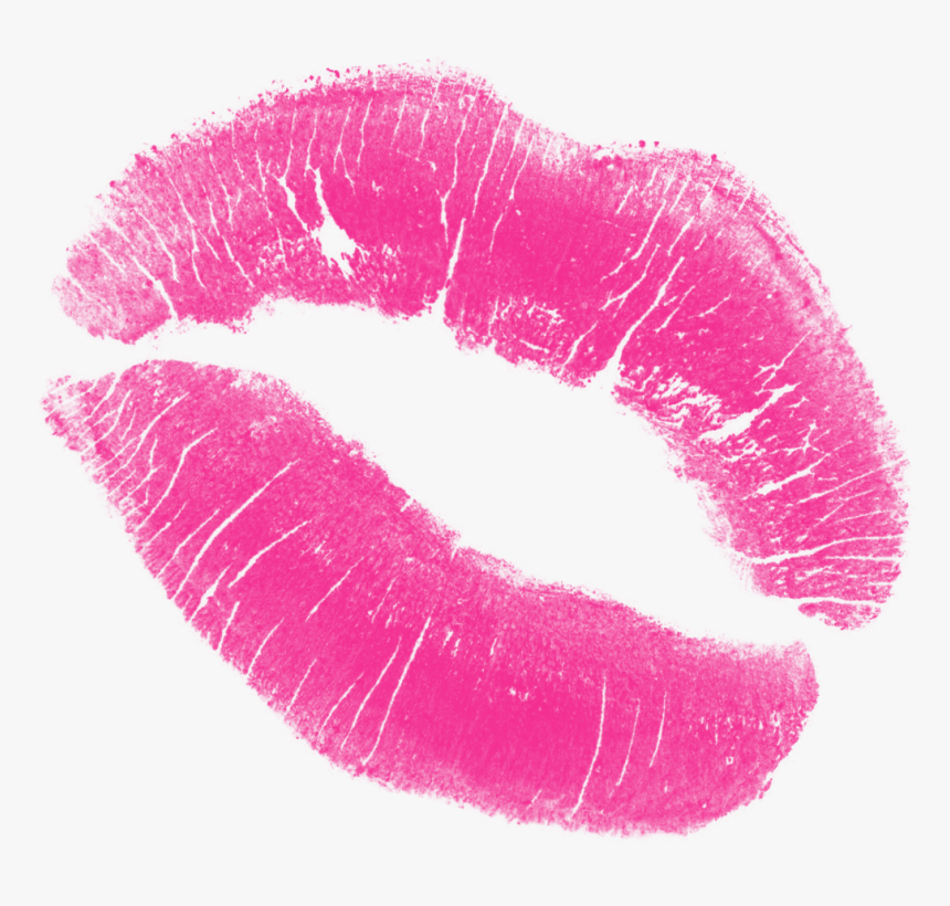 Kit Element Png Scrapbook - Lips Pink Png, Transparent Png ...