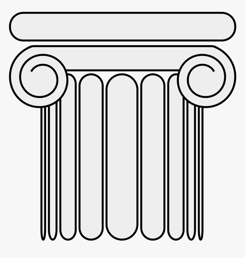 Ionic Column, HD Png Download , Transparent Png Image - PNGitem