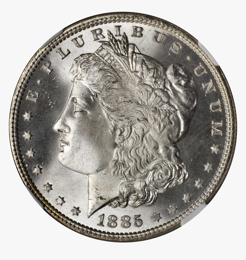 Morgan Silver Dollar, HD Png Download , Transparent Png Image - PNGitem